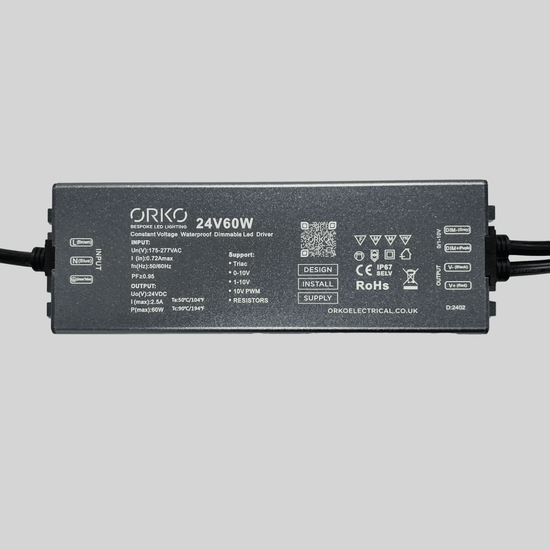 24V LED Mains Dimmable Driver – ORKO Lighting